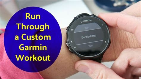 Garmin Workouts In Practice How To Execute A Run Using A Custom Workout Created In Garmin