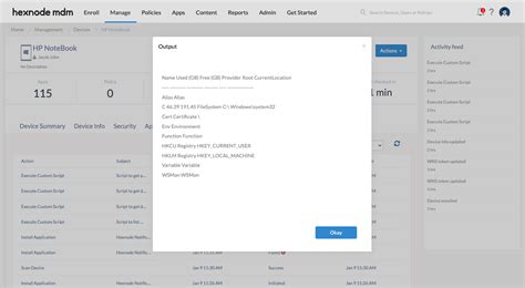 script to list the drives on windows devices hexnode help center