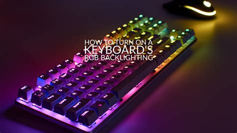 How To Turn On A Keyboards Rgb Backlighting Overclockers Uk