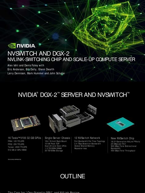 2 01 Nvidia Nvswitch Hotchips2018 Dgx2nvs Final Pdf