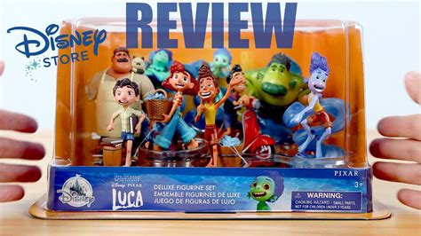 Disney Pixar Luca Toys 2021 Disney Store Deluxe Figurine Set Review