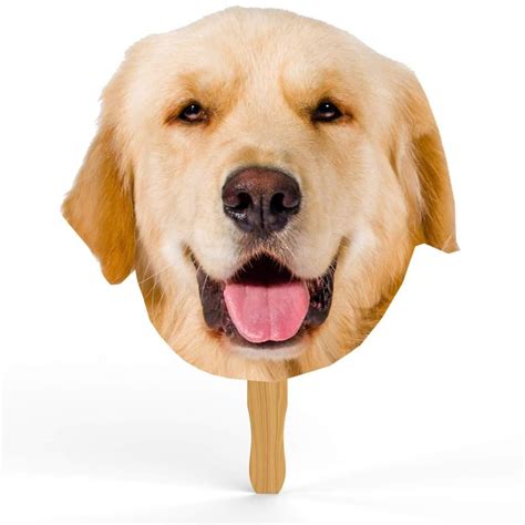 Big Head Golden Retriever Cutouts Etsy