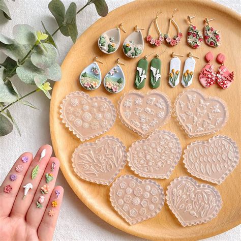 Keoker Spring Polymer Clay Molds Polymer Clay Silicone