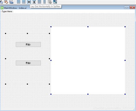 pyqt5 实现界面的嵌套 pyqt5窗口嵌套 csdn博客