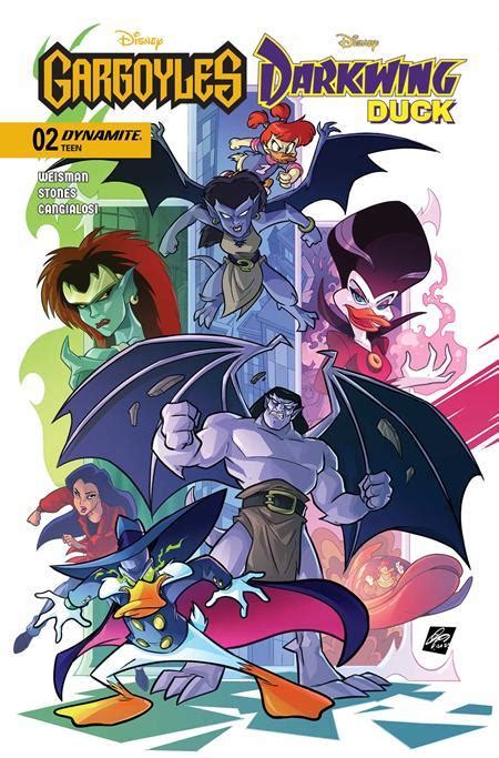 Gargoyles Darkwing Duck 2 Cvr D Ciro Cangialosi Var Discount Comic