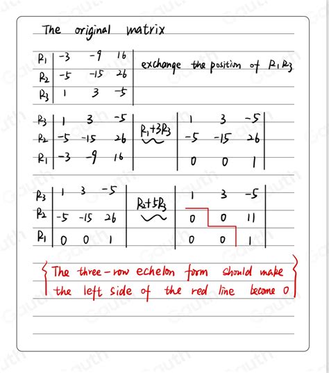 Solved Use Elementary Row Operations To Reduce The Given Matrix To Row