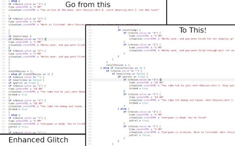 Enhanced Glitch Chrome 웹 스토어