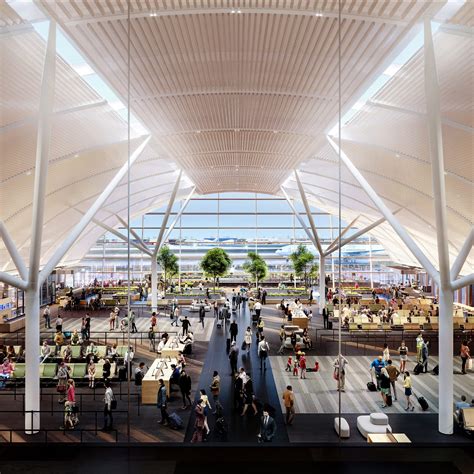 SOM Designs Terminal In A Garden For Bangalore Airport