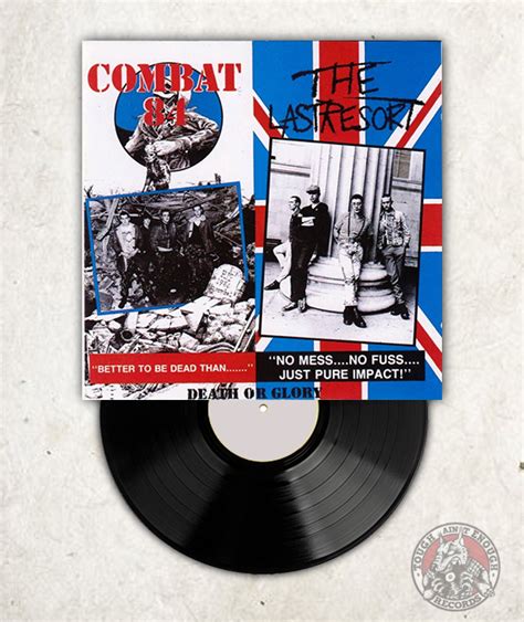 Combat 84 The Last Resort Death Or Glory Lp Tough Aint Enough