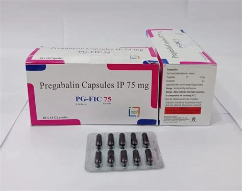 75mg Pregabalin Capsule Ip At ₹ 1000 Box South Twenty Four Parganas Kolkata Id 2854343801430