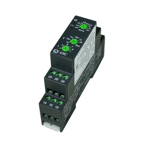 Multi Function Time Delay Relay 0 1s 100h 12 240vac Dc 2 Co Eltech