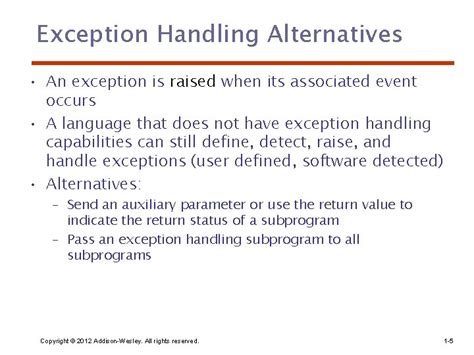 Chapter 14 Exception Handling And Event Handling Chapter