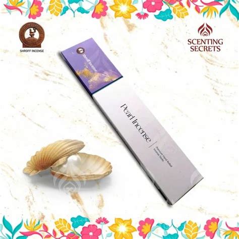 Pearl Incense Hand Rolled Luxury Incense Sticks By Shroff Incense At