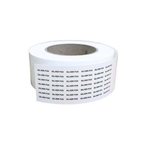 Patch Panel Labels Silver Fox Labeling