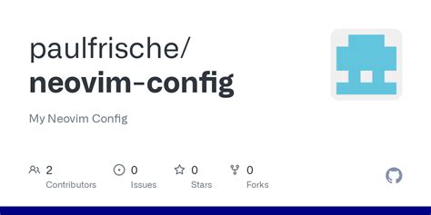 Github Paulfrische Neovim Config My Neovim Config