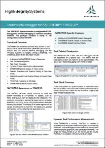 Lauterbach Trace For SAFERTOS RTOS Debugger