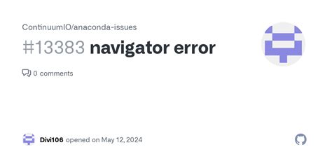 Navigator Error Issue ContinuumIO Anaconda Issues GitHub