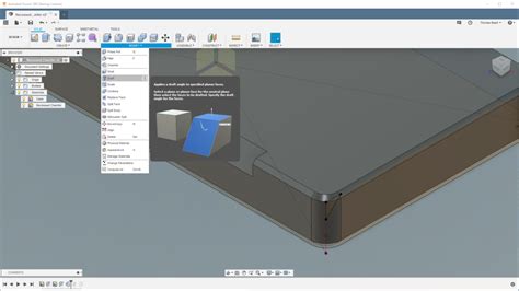 Fusion 360 Patterns Recessed Chamfer Thomas Baart