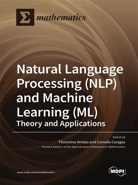 Natural Language Processing Nlp And Machine Learning Mltheory And Applications Pdf Pdf