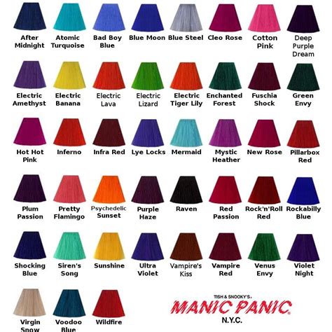Manic Panic Semi Permanent Hair Color Cream Lie Locks 118ml Salon