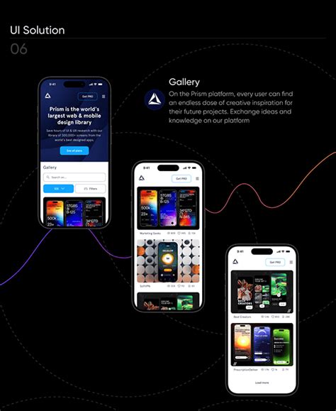 Prism Design Library Uiux Behance