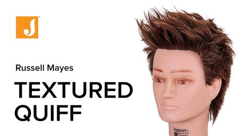 A Mens Textured Short Quiff Haircut Tutorial Jatai International