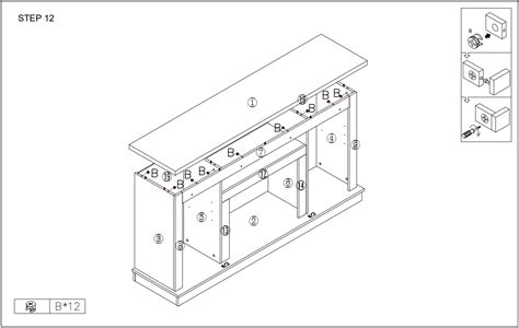 Elements La18905fpc Brice 64 Complete Fireplace Instruction Manual