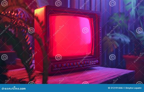 Old Retro Personal Computer With Vintage Crt Display Obsolete Old Fashioned Pc With Keyboard