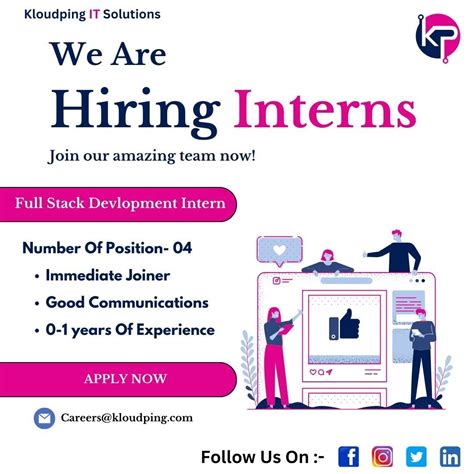 Four Fullstackdeveloper Internship Techcareers Joinourteam Hiring