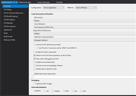 Archive For Publishing Xamarin Ios App From Visual Studio Windows Does