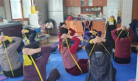 문경시 허약노인 낙상예방 프로그램 운영