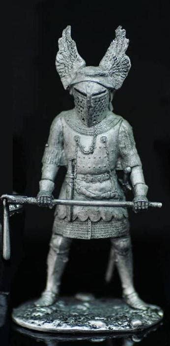 ᐉ Статуетка колекційна Лицар середньовіччя 6 5 см з металу та олова 13397 • Краща ціна в Києві