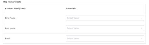 Form Field Code Structure FluentCRM Developers