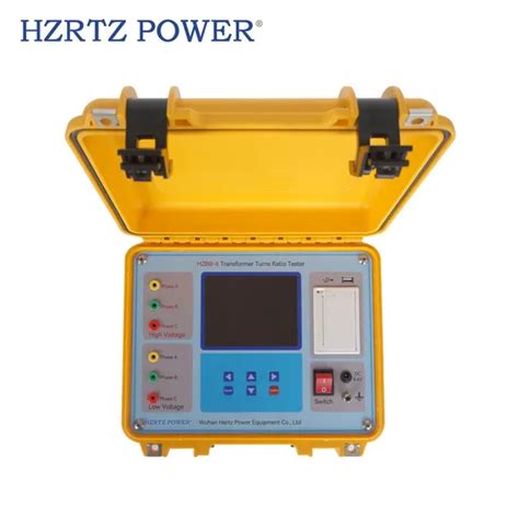 Portable Three Phase Ttr Meter Transformer Test Instrument Turn Ratio Tester Transformer Turn
