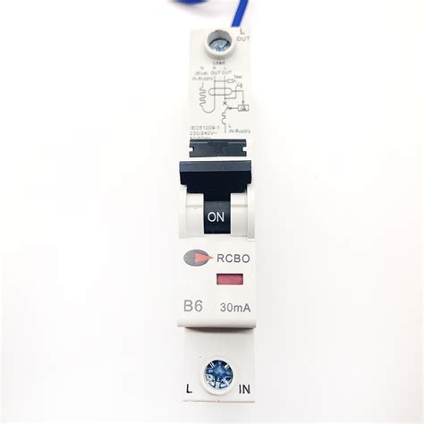 Rcbos Lewden Control Gear Cgd 6 30 Sp B6 6a 6 Amp 30ma Rcbo Circuit