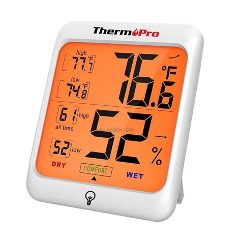 Thermopro Tp53 Дигитален хигрометър термометър Други Пловдив Thermopro Tp53 Дигитален
