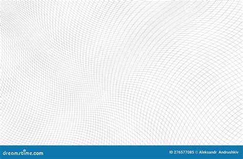Wavy Grid Stock Vector Illustration Of Decorative Creative 276577085