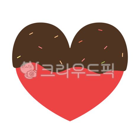 발렌타인 발렌타인데이 하트 초콜릿 사랑 사진이미지일러스트캘리그라피 Sunf작가