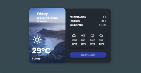 Nitesh Ghosh On Linkedin Webdevelopment Weatherapp Html Css