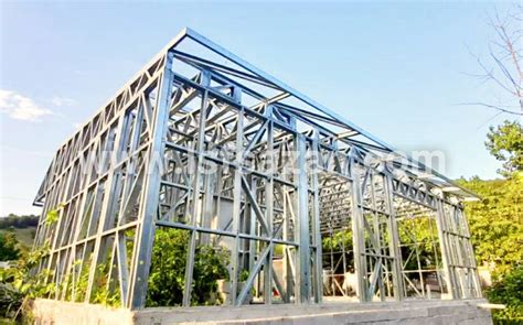 اجرای 80 متر سازه ال اس اف در آستارا مجری و تولید کننده ویلا پیش