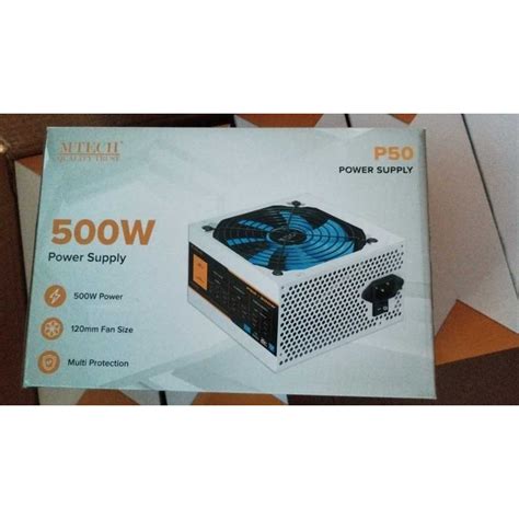 Jual M Tech P50 Power Supply Komputer 500 Watt Mtech P50 Power Supply