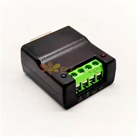 Rs232 To Rs485 Rs422 Serial Converter Convert Db9 Male To 5 Pin Terminal Block