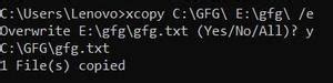 How To Use The Xcopy Command In Windows GeeksforGeeks