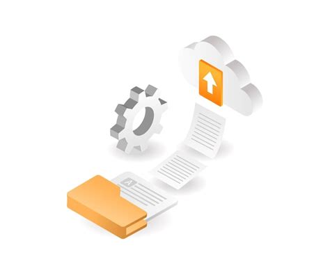 Premium Vector Transfer A Lot Of Data To Cloud Server