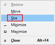 How To Resize A Window In Windows 10
