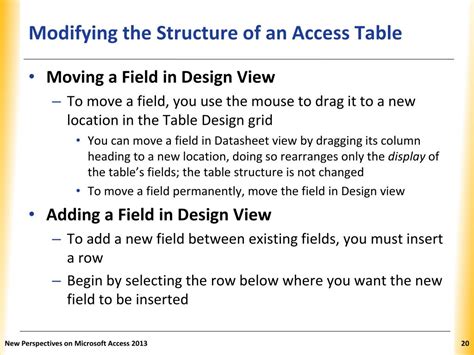 Ppt Access Tutorial 2 Building A Database And Defining Table