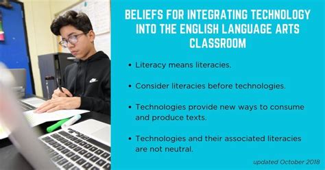 Beliefs For Integrating Technology Into The English Language Arts