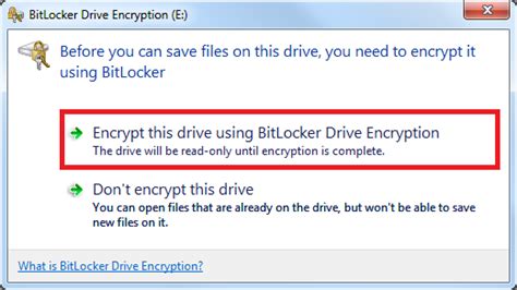 bitlocker to go removable storage encryption columbia college