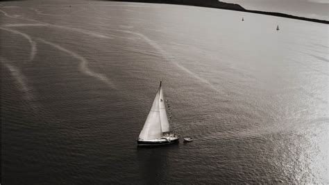 요트 빈티지 스타일 벽지시사