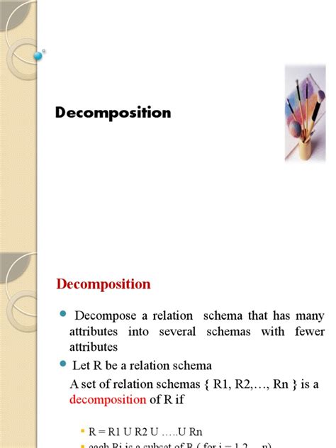 Decomposing Relations While Preserving Dependencies And Ensuring Lossless Joins Pdf Data